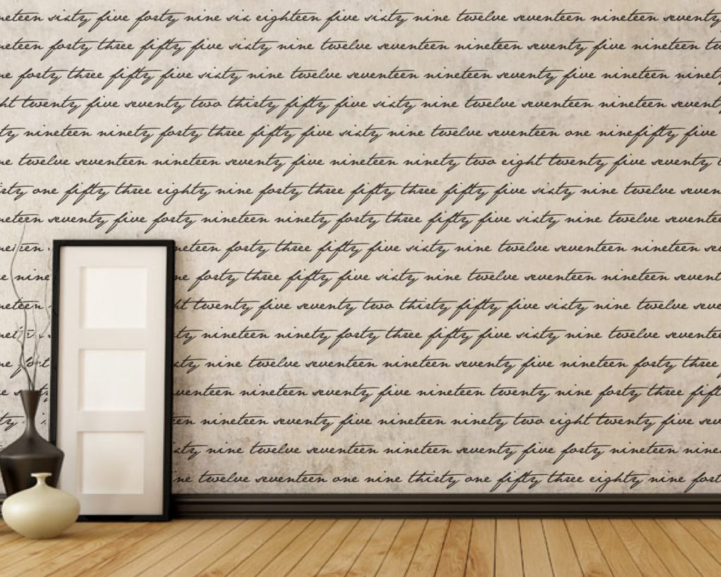 Scripted Wall Art - Typographic Wall Stickers - Scripted Wall Stickers ...