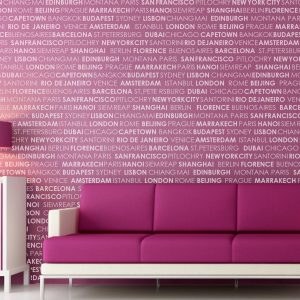 Scripted Wall Art - Typographic Wall Stickers - Scripted Wall Stickers ...
