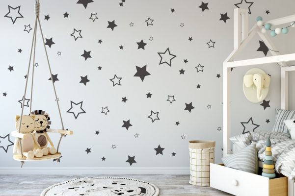Stars Wall Stickers - Pack of Star Stickers in various sizes and styles ...
