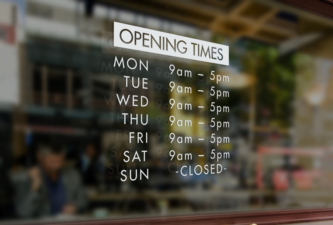 Custom Store Business Hours Store Hours Business Sign Urban Artwork Custom Store Business Hours Store Hours Business Sign Urban Artwork