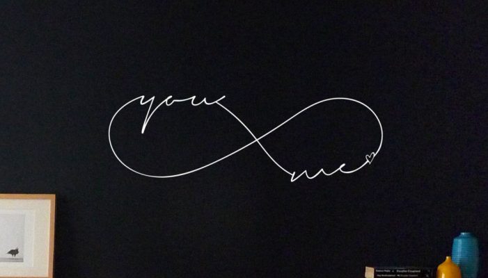 Personalised Infinity Wall Stickers - Infinity Wall Stickers - Urban ...