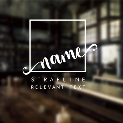 Glass Door Sticker - Design a Sign - Lots of designs to choose from v55 ...