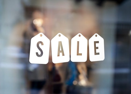 Sale Windows Sticker - Sale Windows Decal - Sale Sticker - Urban Artwork