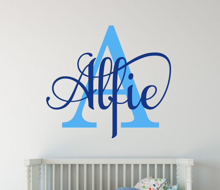 Wall Stickers for Boys Name Wall Stickers Wall Decor Boys Name Sticker ...