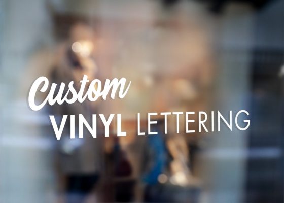 Vinyl Lettering Custom Signs UK's Best 100's of Styles - Buy 1 Get 1 Free
