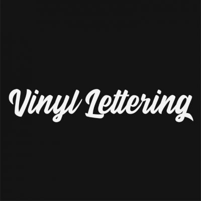 Vinyl Lettering - Style 16 - Urban Artwork