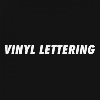 Vinyl Lettering Custom Signs UK's Best 100's of Styles - Buy 1 Get 1 Free