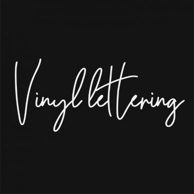 Vinyl Lettering Custom Signs UK's Best 100's of Styles - Buy 1 Get 1 Free