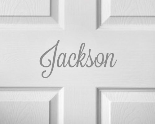 Childrens Door Sticker- Personalised Door Sticker - Childrens Room ...