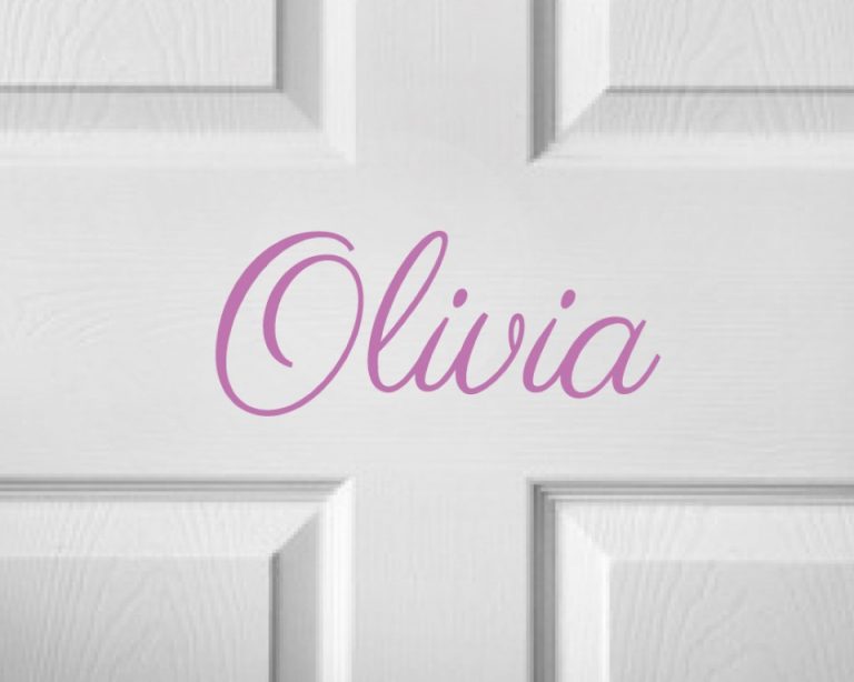 Childrens Door Sticker- Personalised Door Sticker - Childrens Room ...
