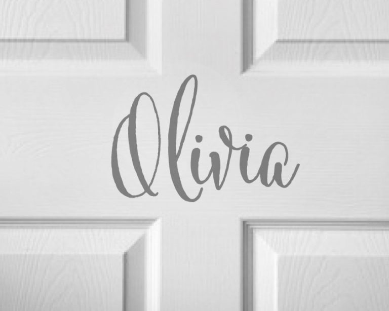 Childrens Door Sticker- Personalised Door Sticker - Childrens Room ...