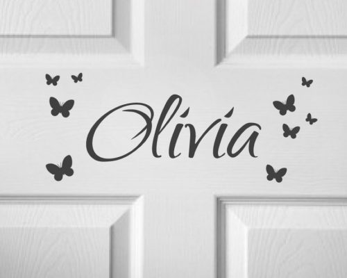 Childrens Door Sticker- Personalised Door Sticker - Childrens Room ...