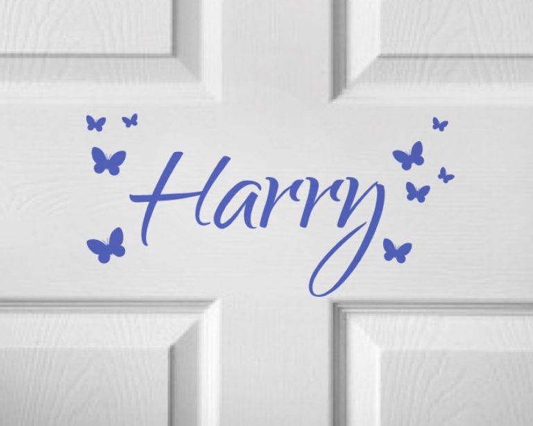 Childrens Door Sticker- Personalised Door Sticker - Childrens Room ...