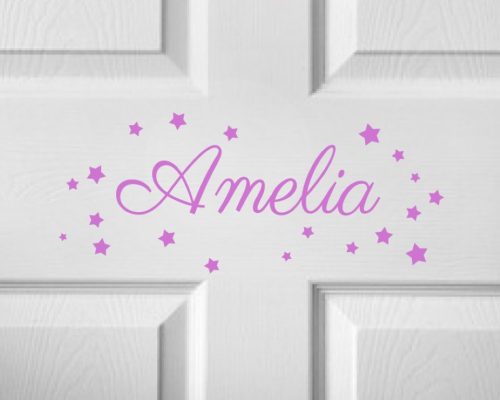 Childrens Door Sticker- Personalised Door Sticker - Childrens Room ...