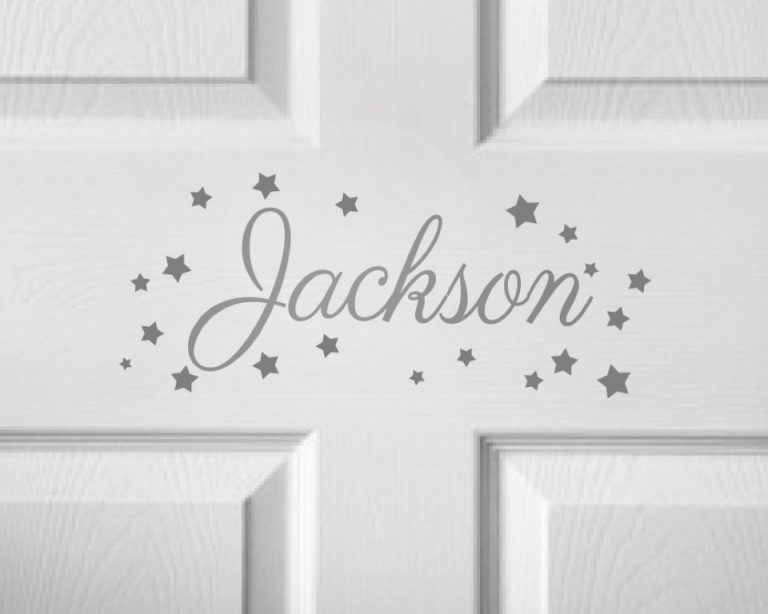 Childrens Door Sticker- Personalised Door Sticker - Childrens Room ...