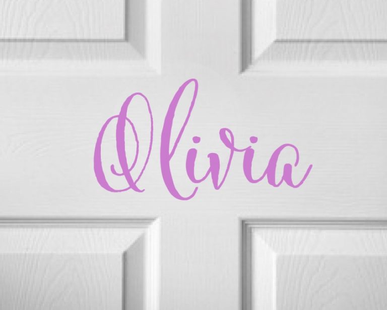 Childrens Door Sticker- Personalised Door Sticker - Childrens Room ...