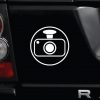 Pack of 4 Dash Cam Sticker, Warning Dash Cam, CCTV Stickers, van camera ...