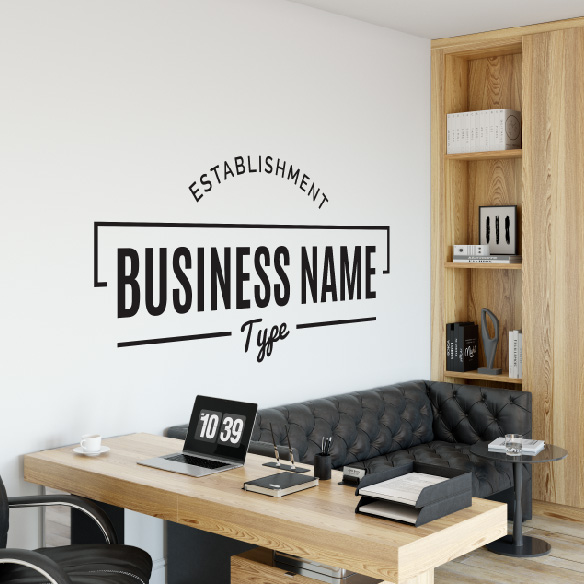 Business & Office Wall Stickers - For business walls, windows & vehicles