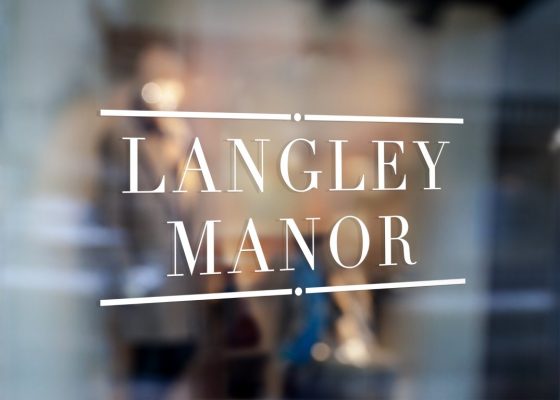 The Manor House Sign - Customise Online for £2.99